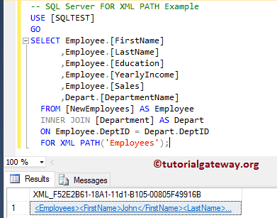 FOR XML PATH应用之用一条SQL语句横向合并结果行 | 放肆雷特 - 锋哥的博客